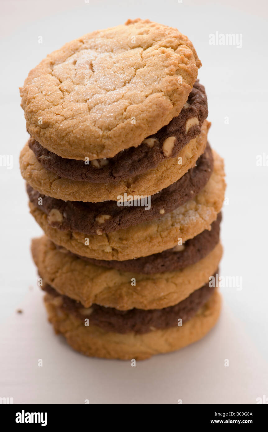 Stack of cookies Stock Photo - Alamy