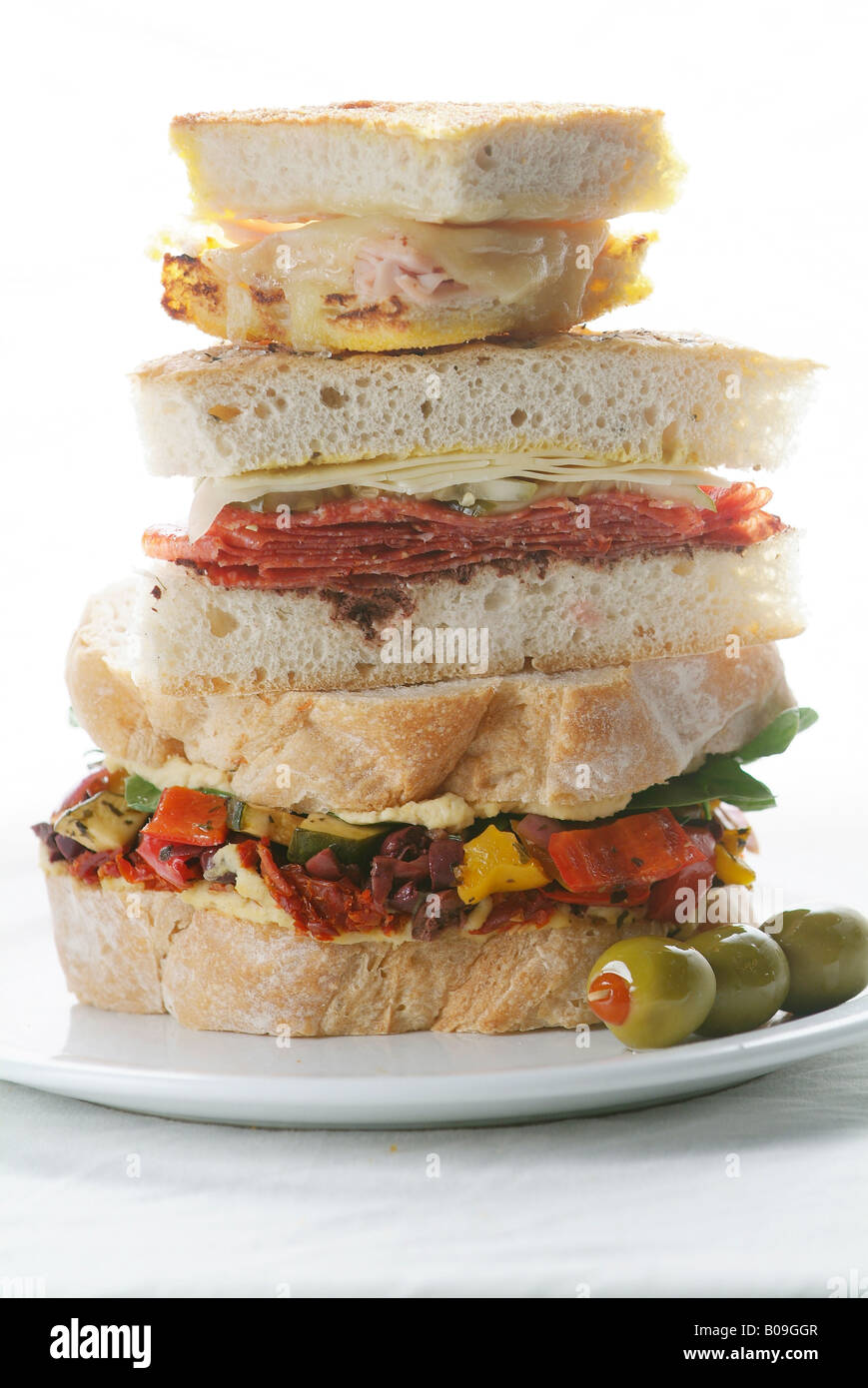 A photo of a sandwich Stock Photo - Alamy