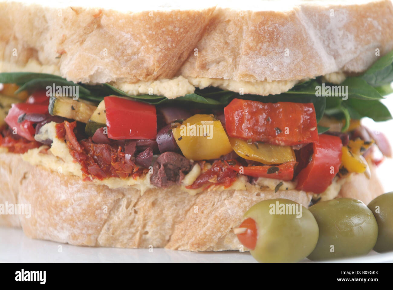 A deliciously prepared sandwich Stock Photo - Alamy