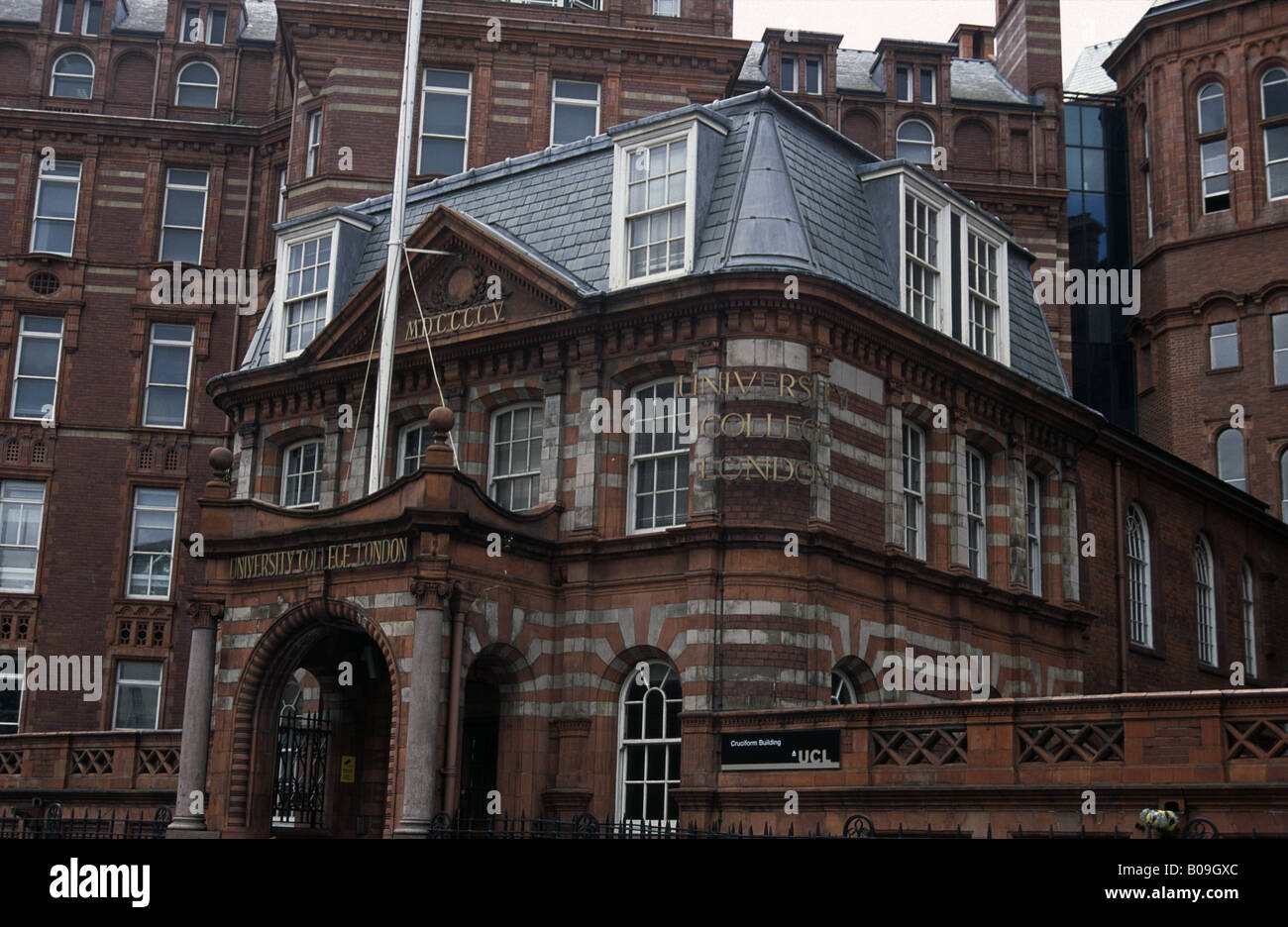 University College Hospital London, Gower Street London W1 UK Stock ...