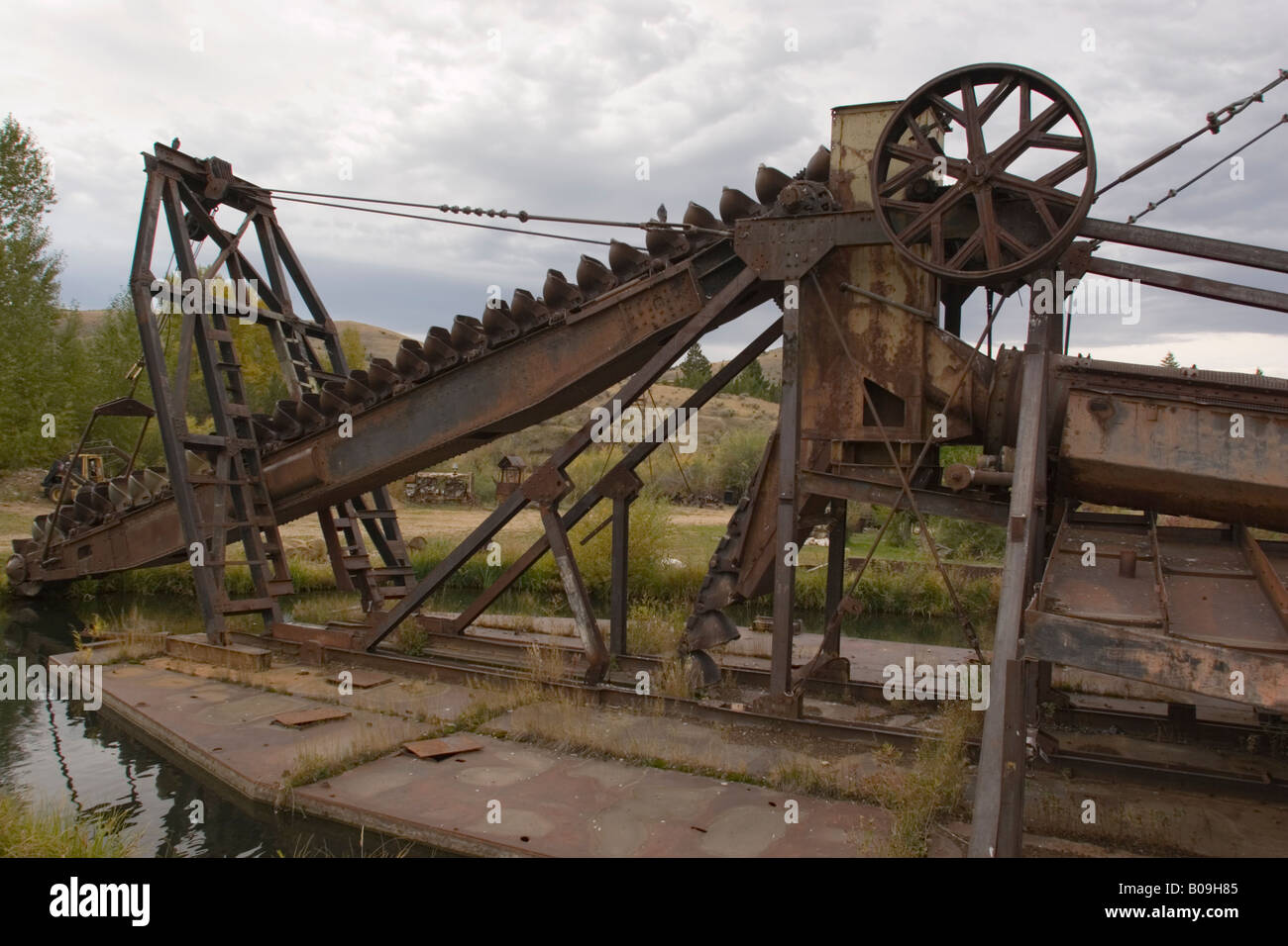 Dredger wheel hi-res stock photography and images - Alamy