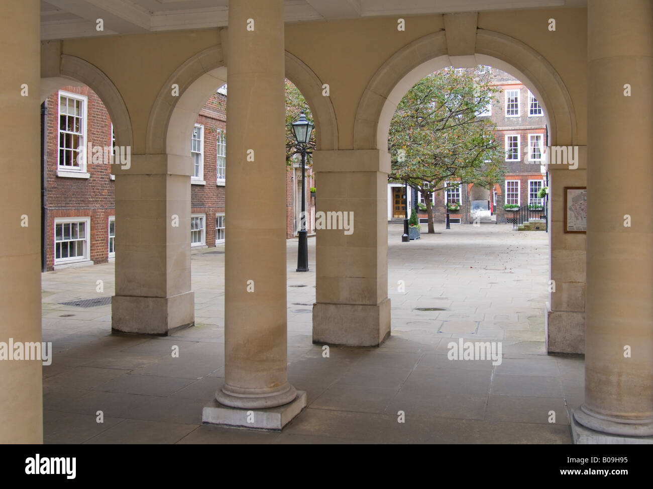 London, England, UK. Inner Temple Court Stock Photo - Alamy
