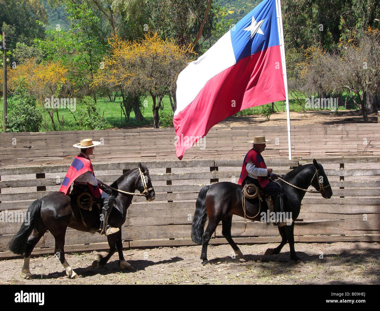 Chile and national rodeo hi-res stock photography and images - Alamy