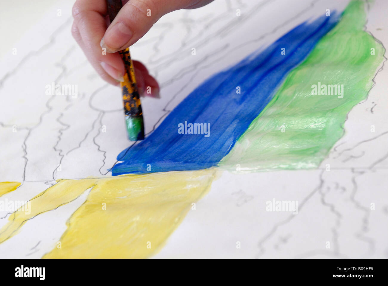 Watercolour paper hi-res stock photography and images - Alamy