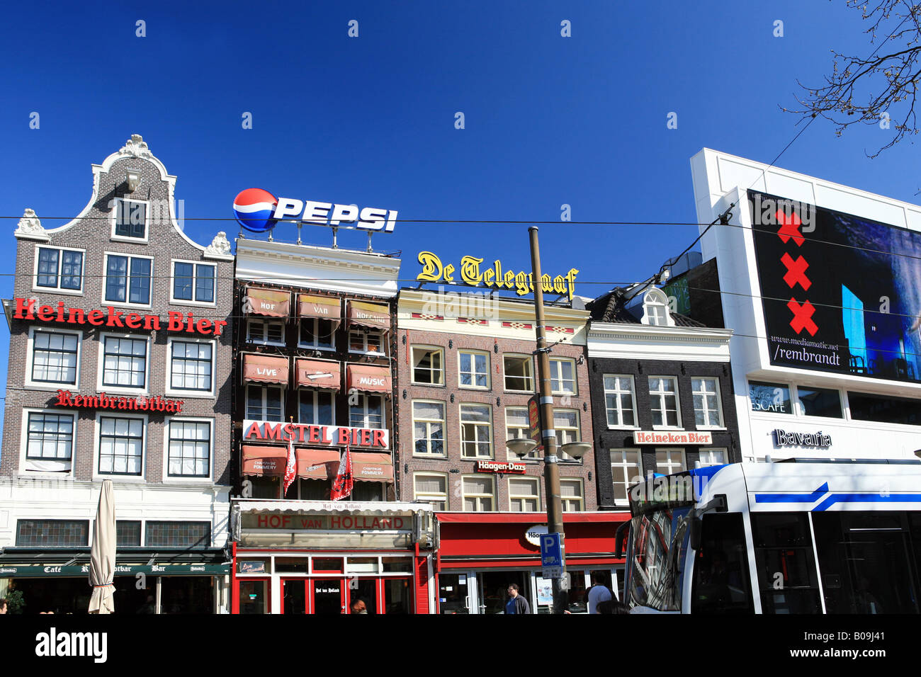 Rembrandt Square, Amsterdam, Holland, the Netherlands Stock Photo - Alamy
