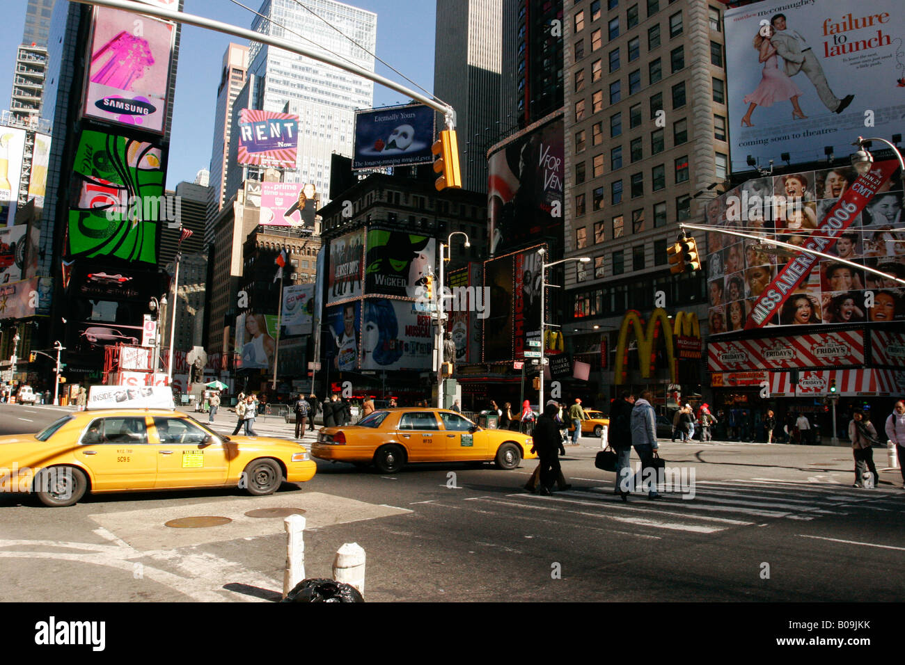 Times Square, New York City, United States of America Stock Photo - Alamy