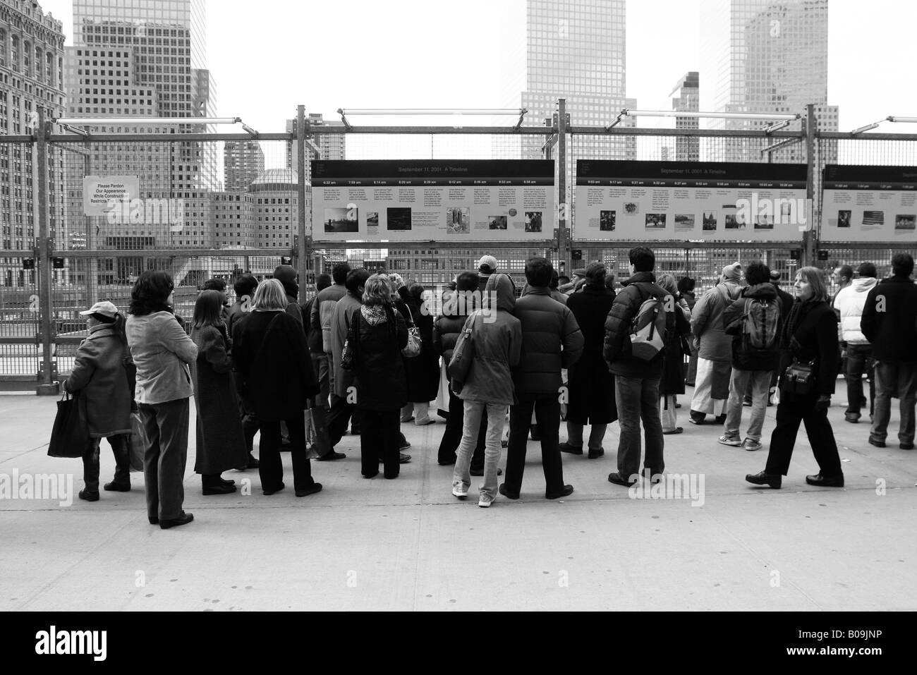 Ground Zero World Trade Center New York City America Stock Photo - Alamy