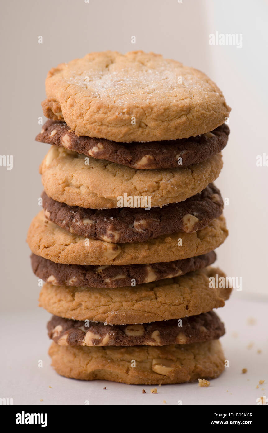 Stack of cookies Stock Photo - Alamy