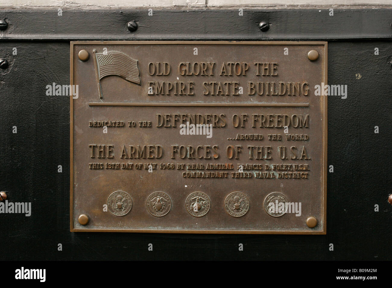 Empire State Building sign, New York City, United States of America ...