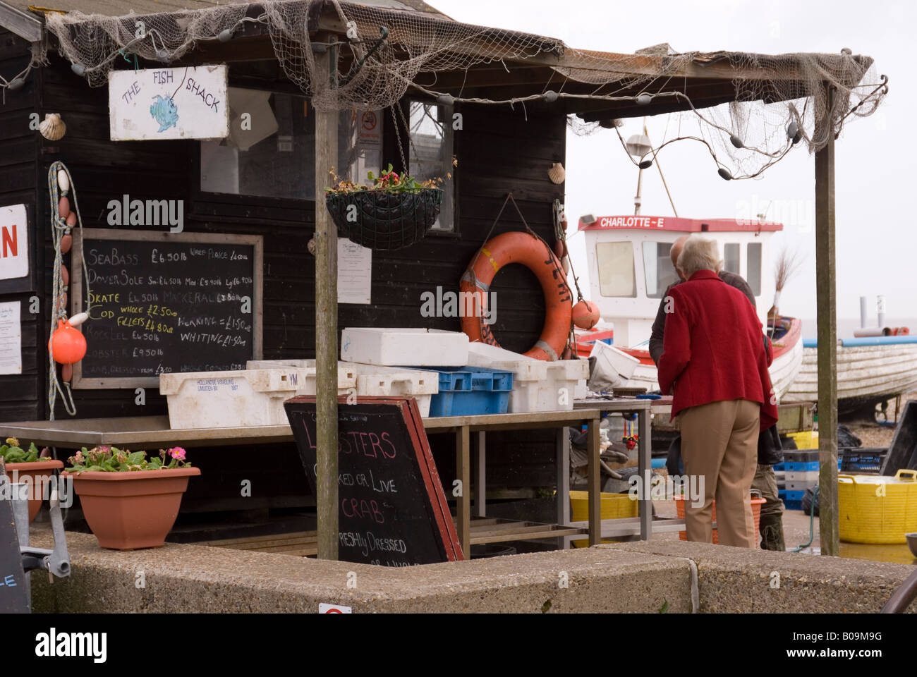 Shack selling locally caught fish hi-res stock photography and images ...