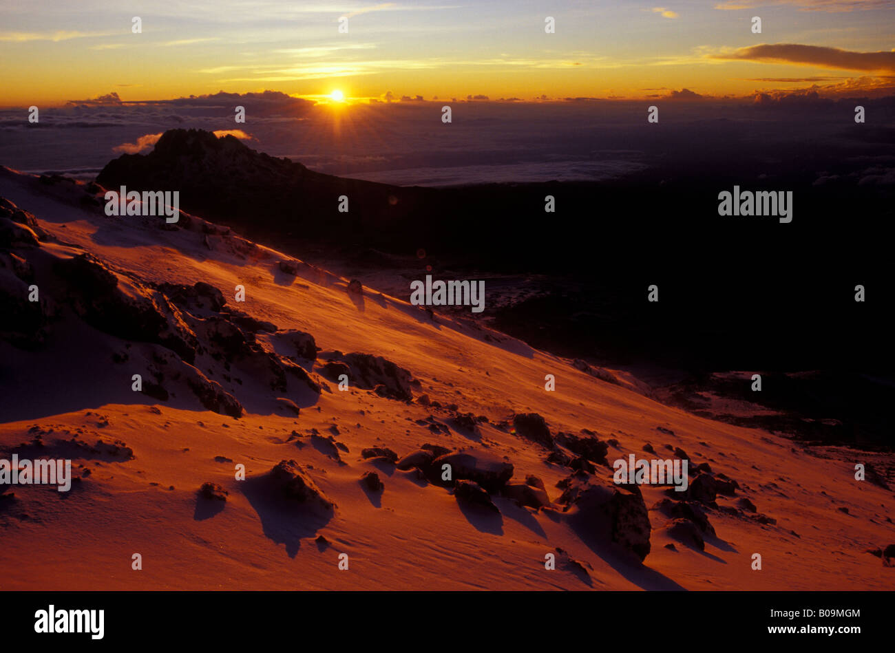 Mount Kilimanjaro, Tanzania, Africa Stock Photo - Alamy