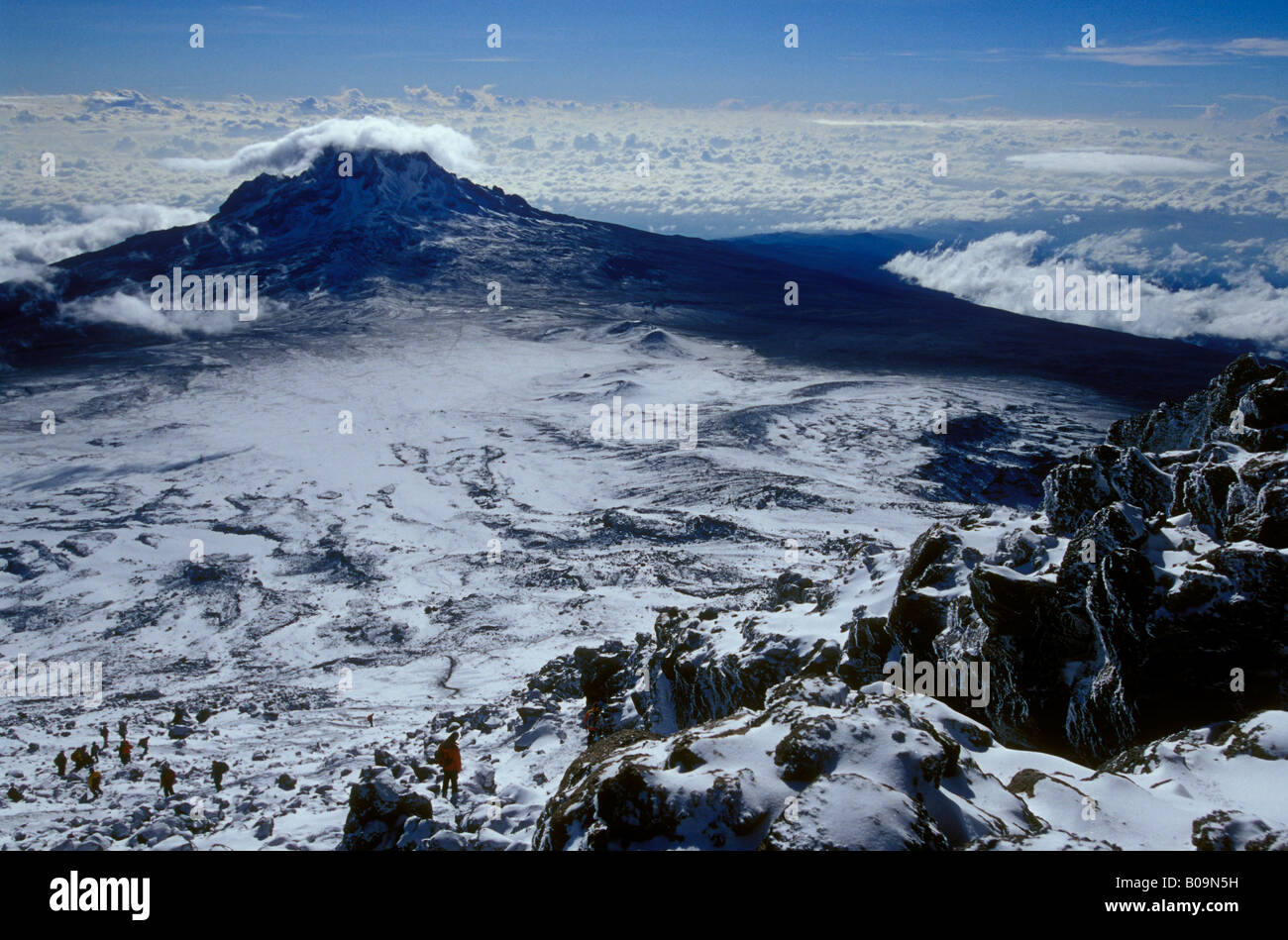Mount Kilimanjaro, Tanzania, Africa Stock Photo - Alamy