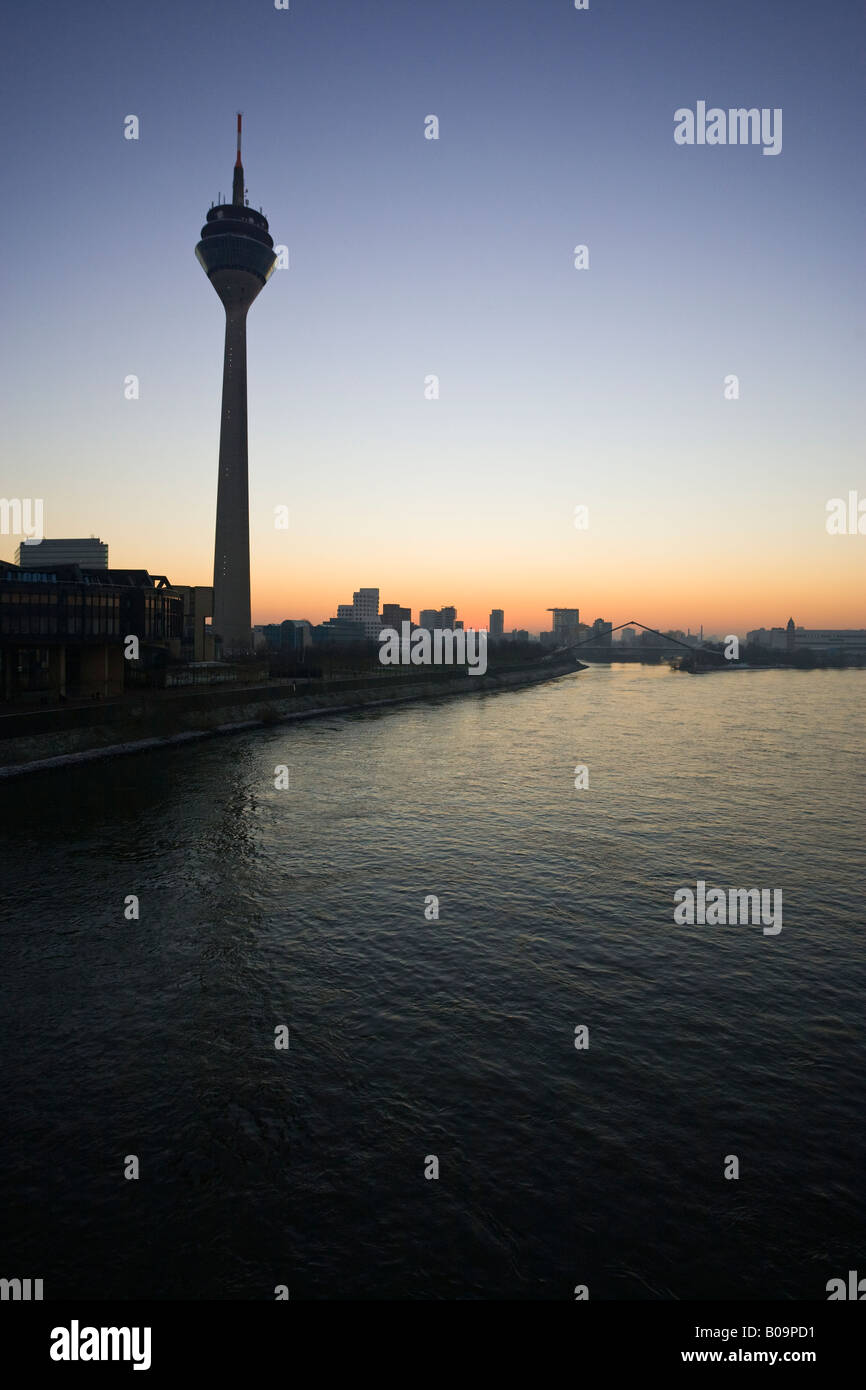 Rhine tower media harbour with hi-res stock photography and images - Alamy
