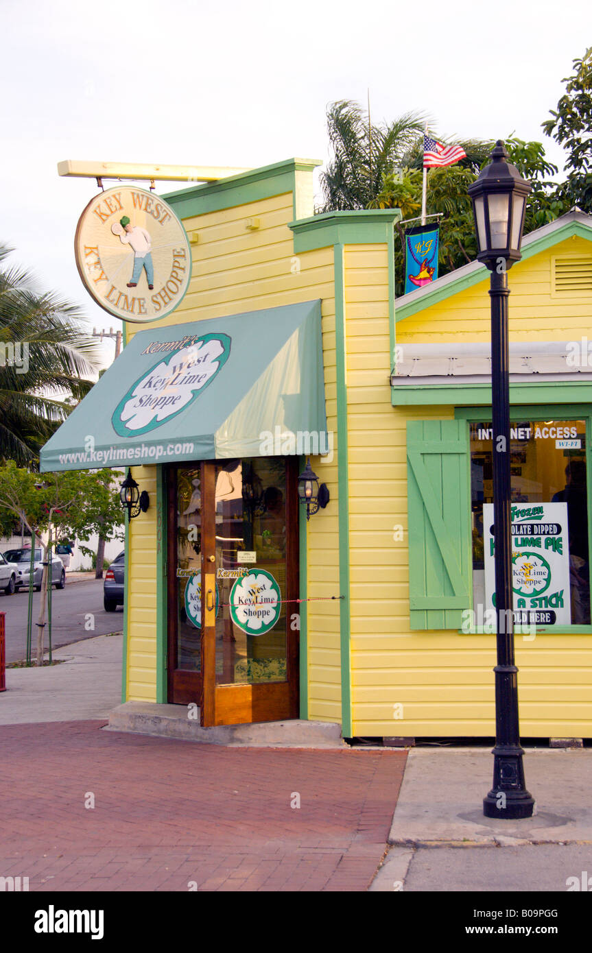 The Key West Key Lime Shop Florida USA Stock Photo - Alamy