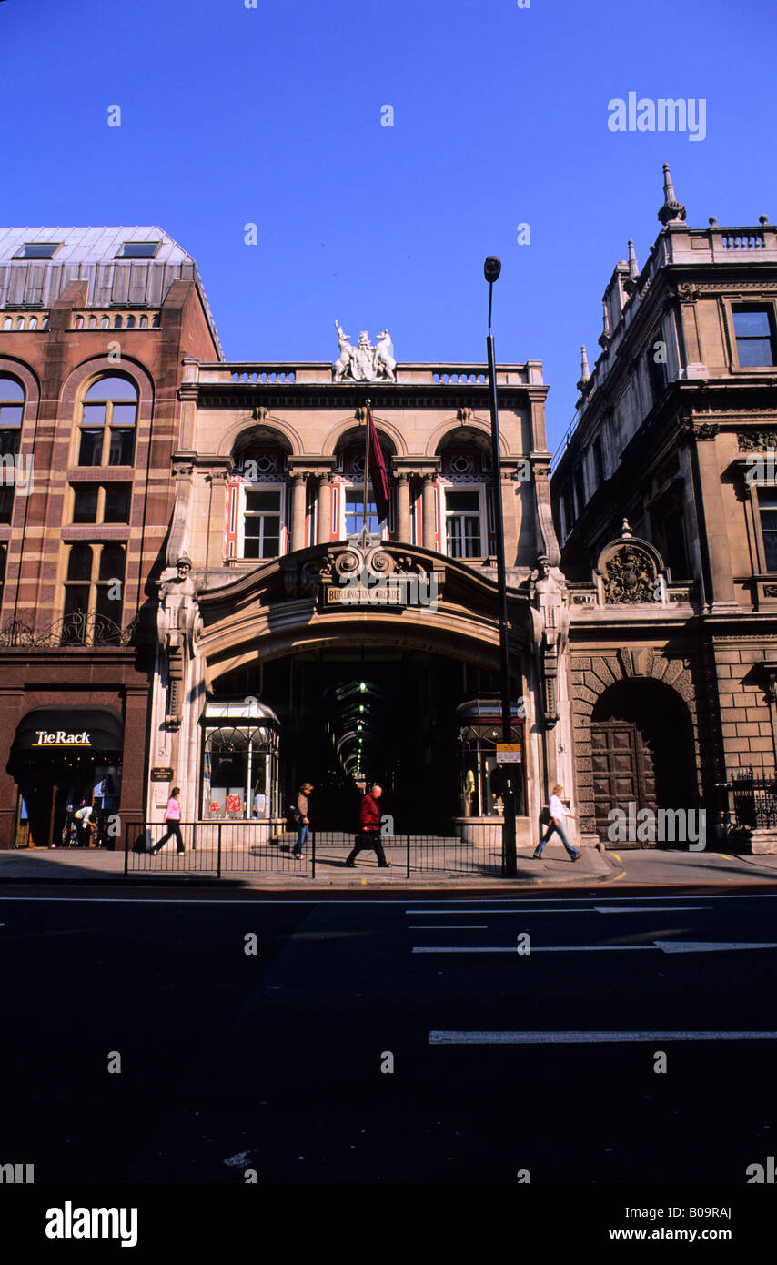 Burlington Arcade, City of Westminster, London, England, UK Stock Photo ...