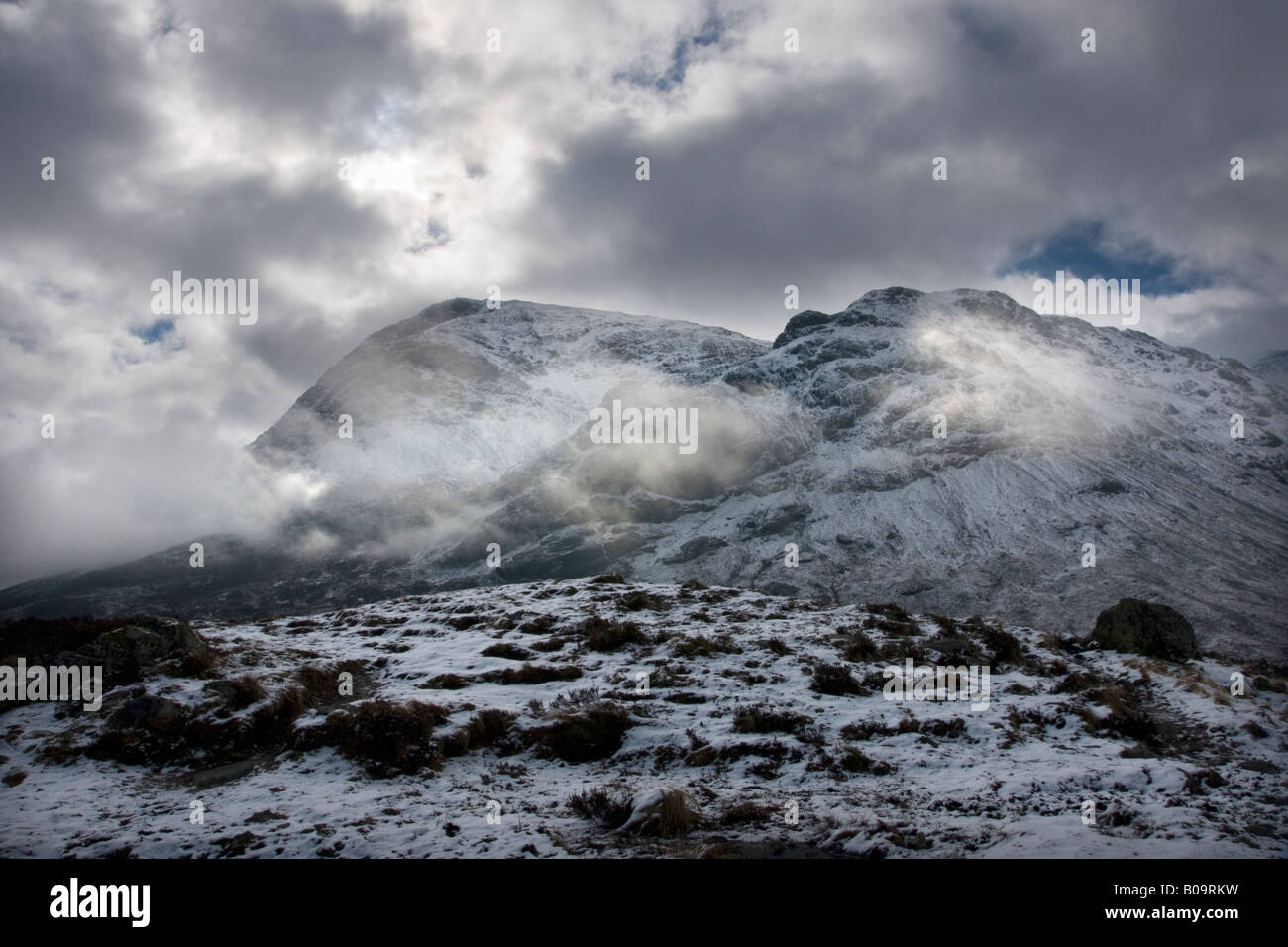 Scottish snow scene hi-res stock photography and images - Alamy