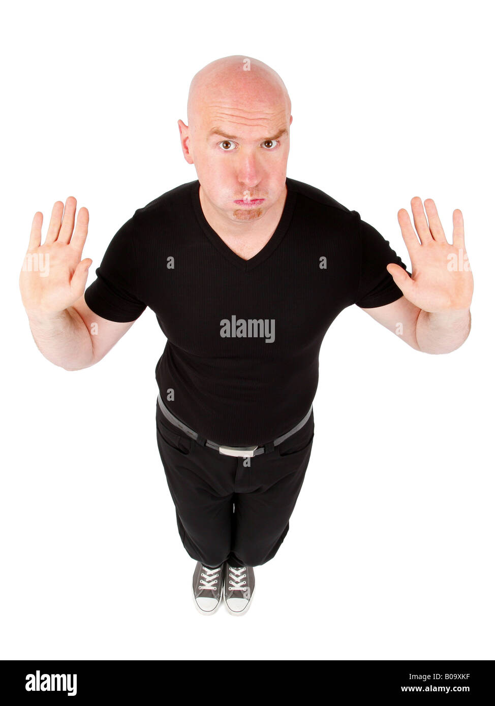 Cut himself Cut Out Stock Images & Pictures - Alamy