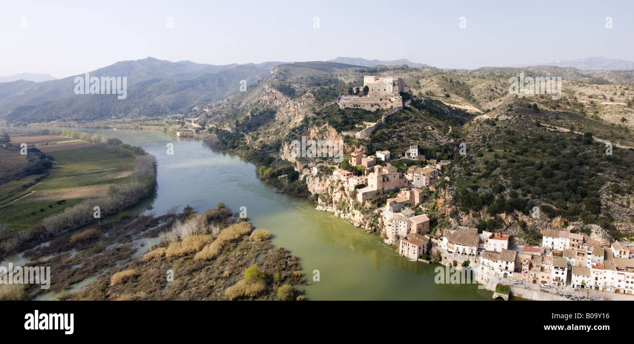 Miravet aerial hi-res stock photography and images - Alamy