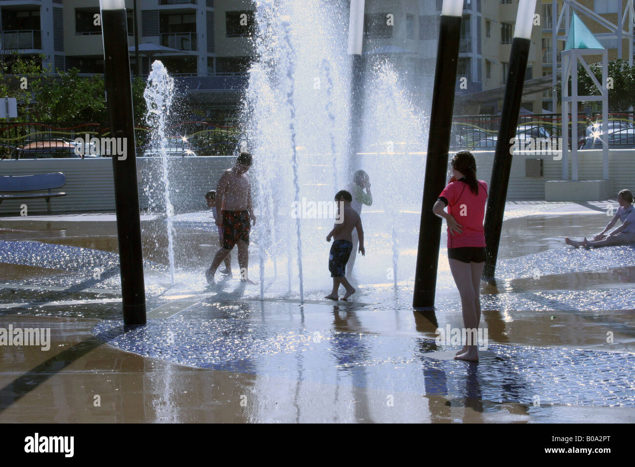 Fountain Queensland australia Stock Photo - Alamy
