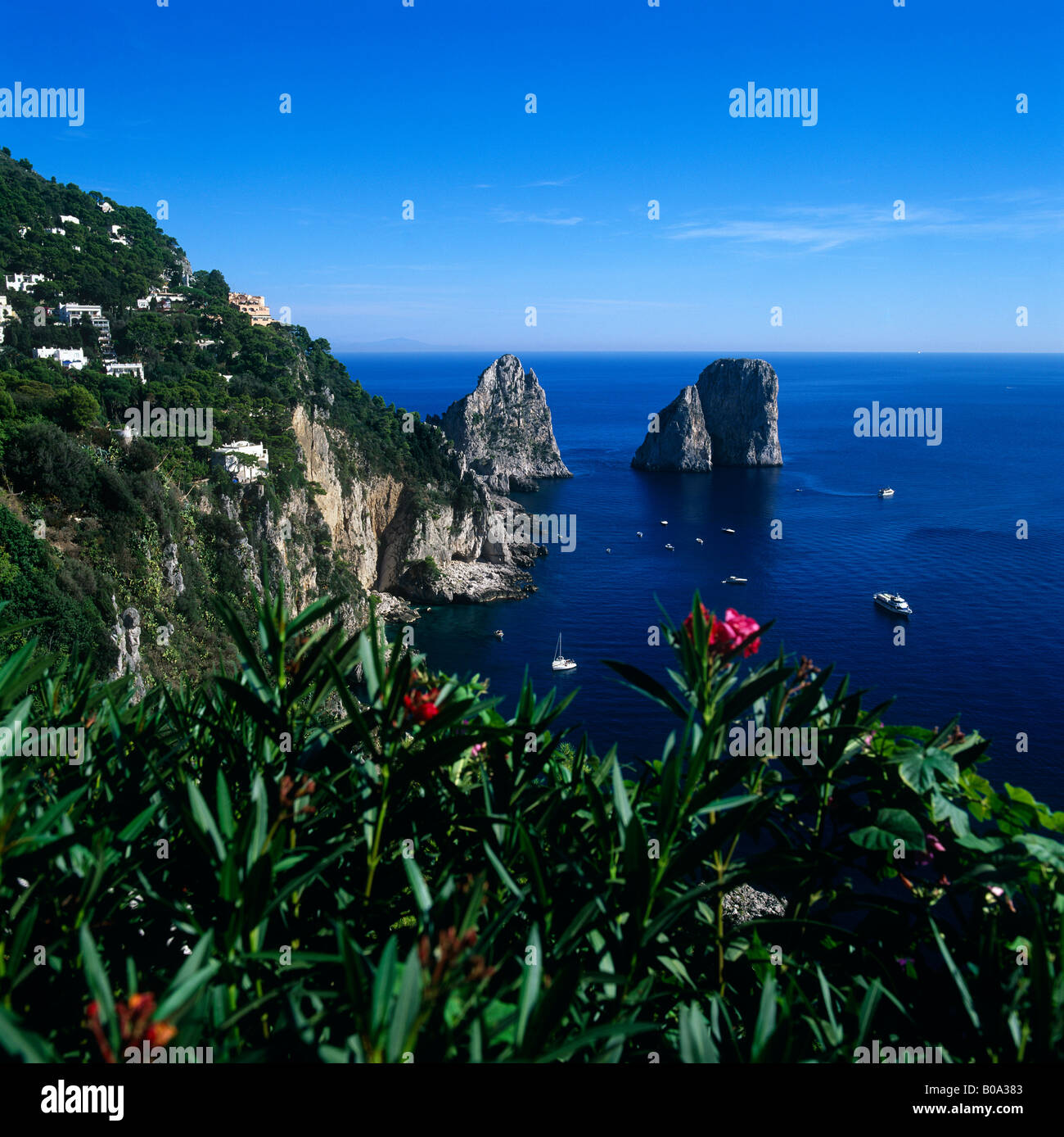 Faraglioni Rocks, Capri, Italy Stock Photo - Alamy