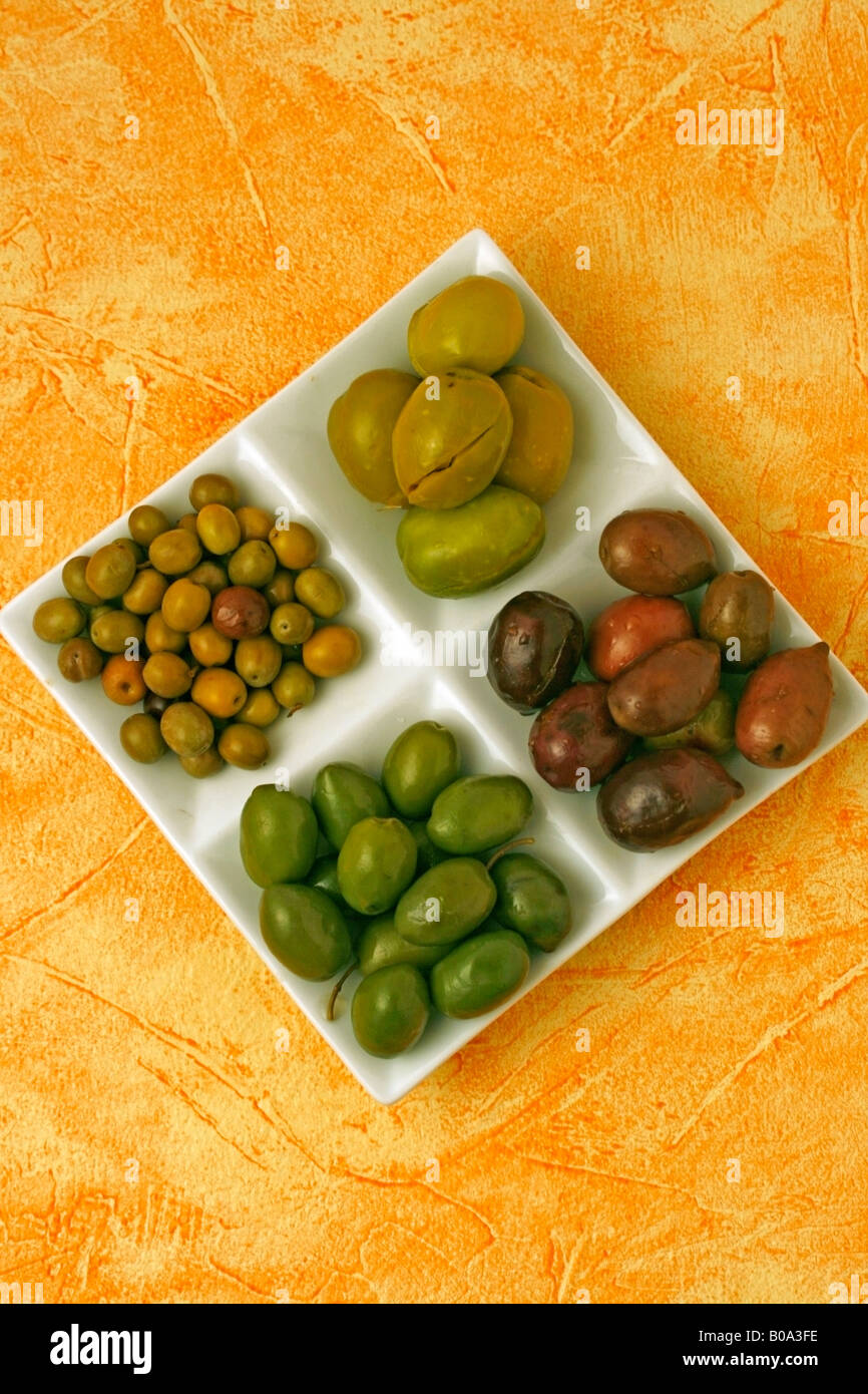 Olives fruits mix olive hi-res stock photography and images - Alamy