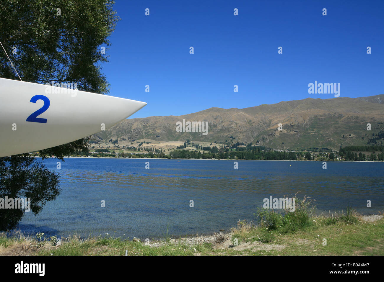 Lake Wanaka to Eely Point walk. Views of Roys bay Wanaka and beyond ...
