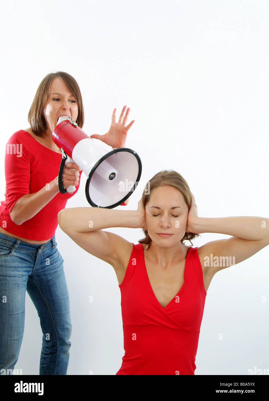 Shut out noise hi-res stock photography and images - Alamy