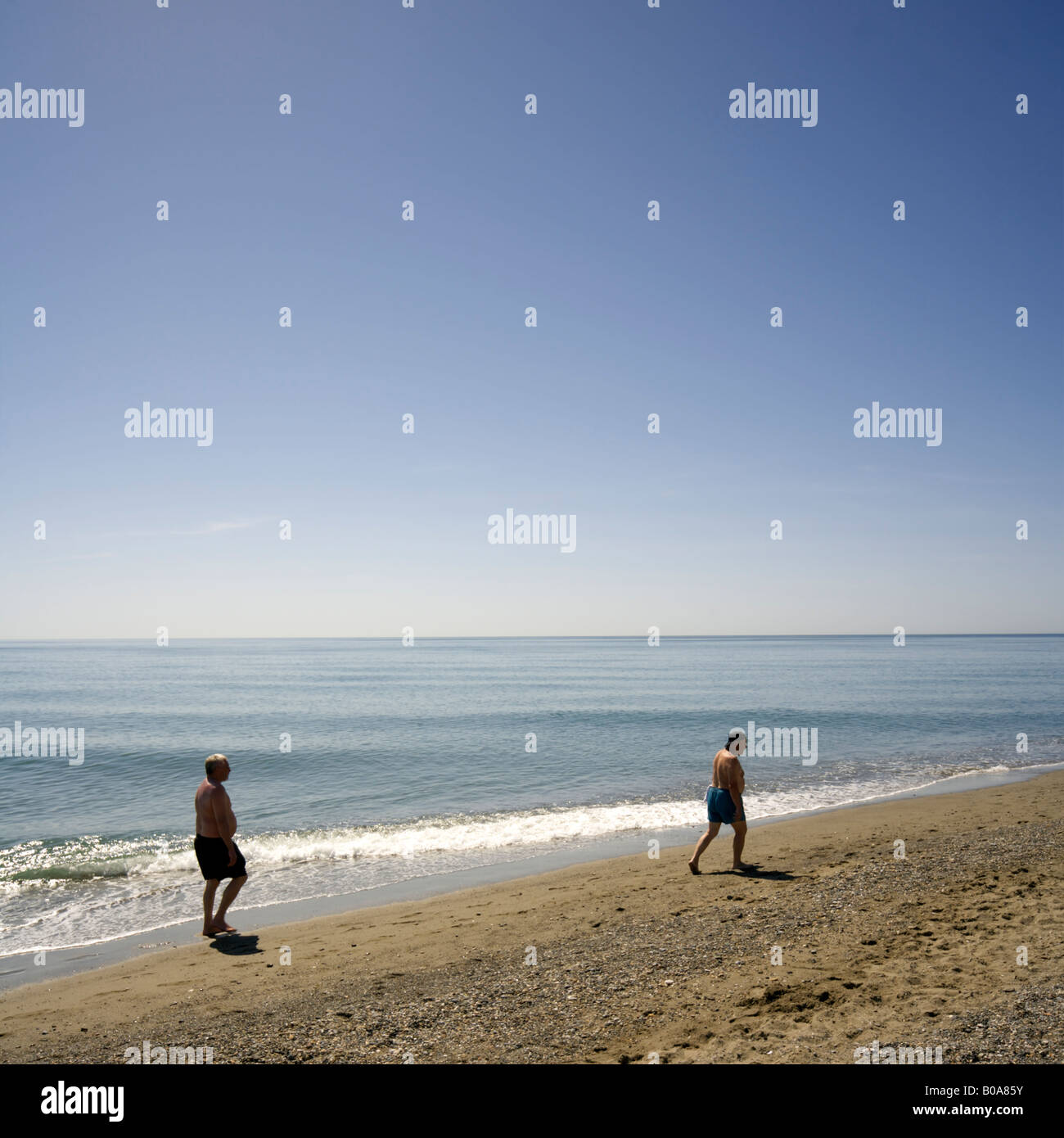 Fat men beach hi-res stock photography and images - Alamy