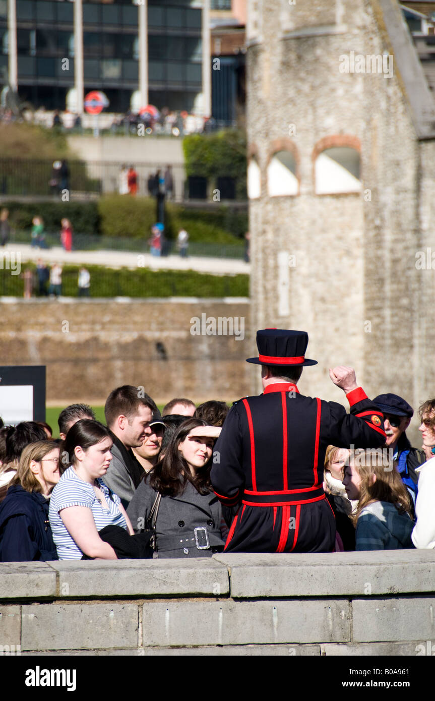 Yeoman Warder at Tower of London, London, England Stock Photo - Alamy