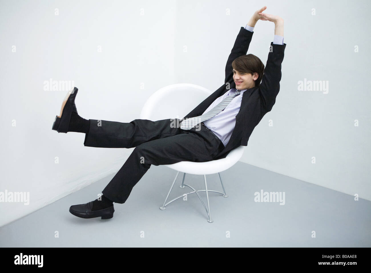 Slouching chair hi-res stock photography and images - Alamy