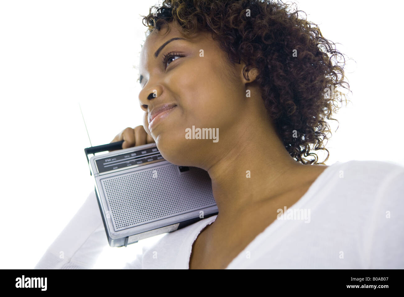 Radio on shoulder hi-res stock photography and images - Alamy