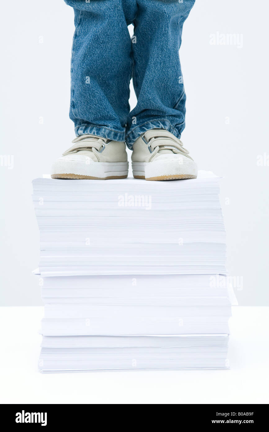 Tall stack of papers hi-res stock photography and images - Alamy