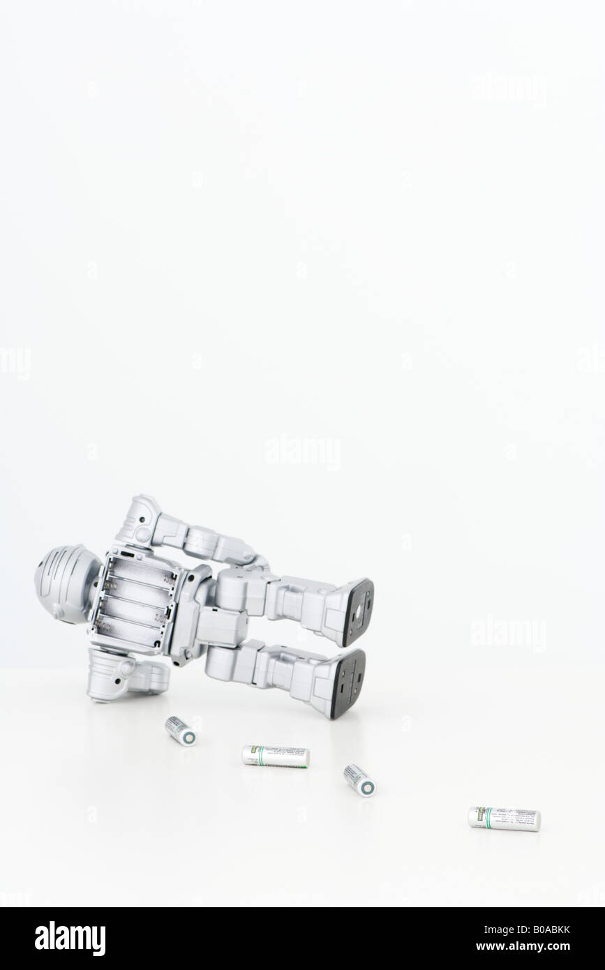 Robot batteries Cut Out Stock Images & Pictures - Alamy
