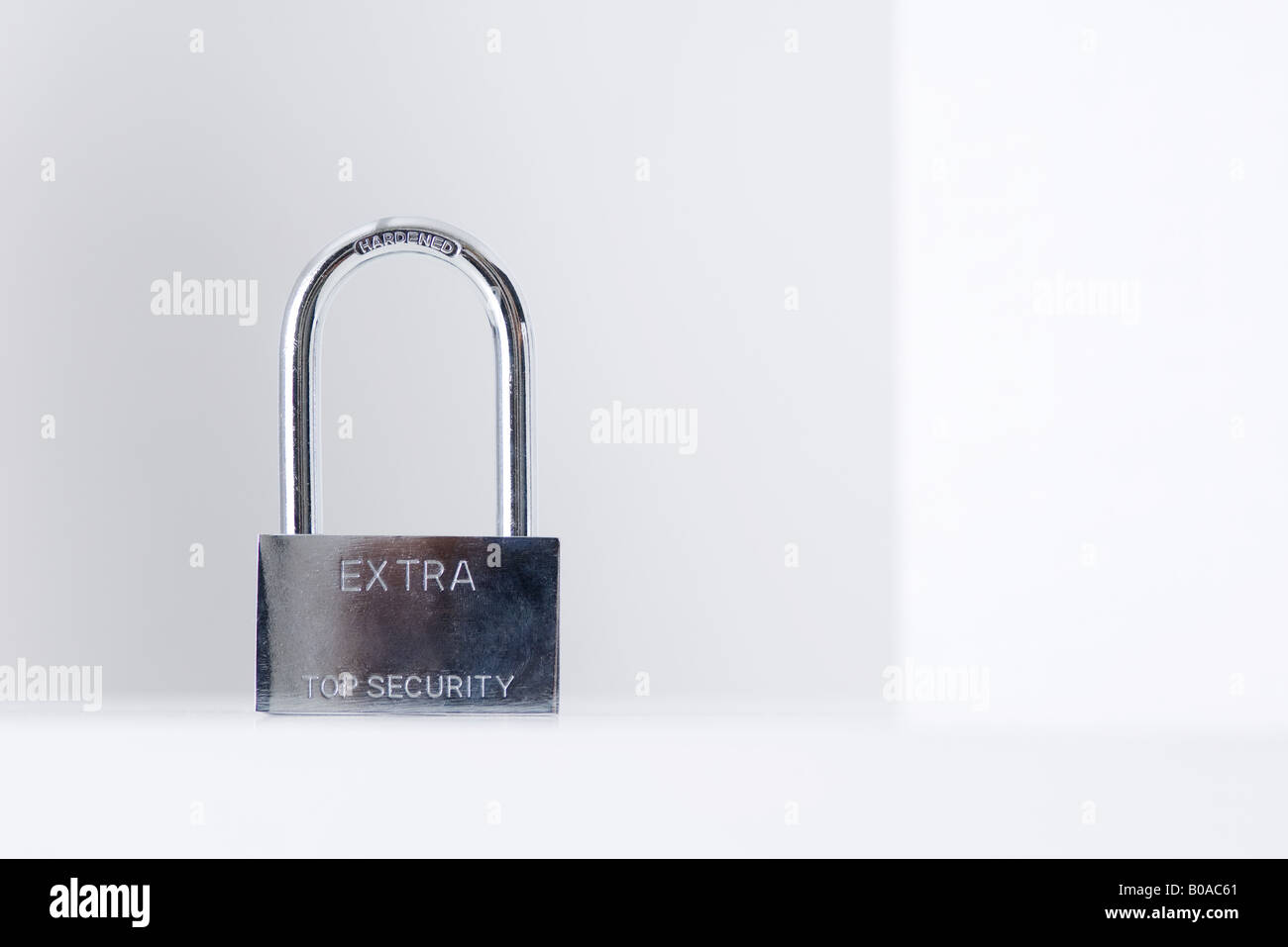 Padlock engraved words extra top hi-res stock photography and images ...