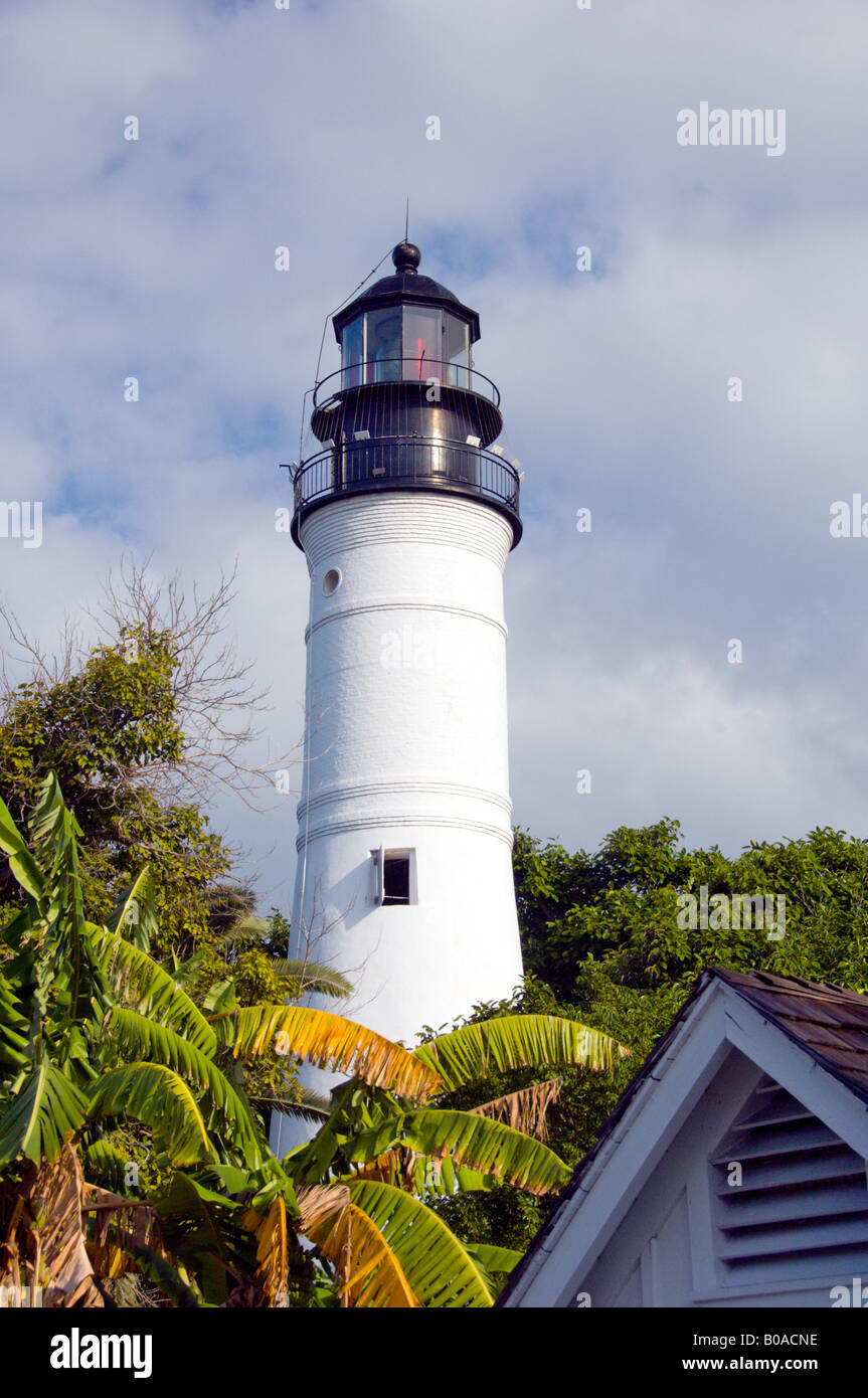 The historic Key West Lighthouse Key West Florida USA Stock Photo - Alamy