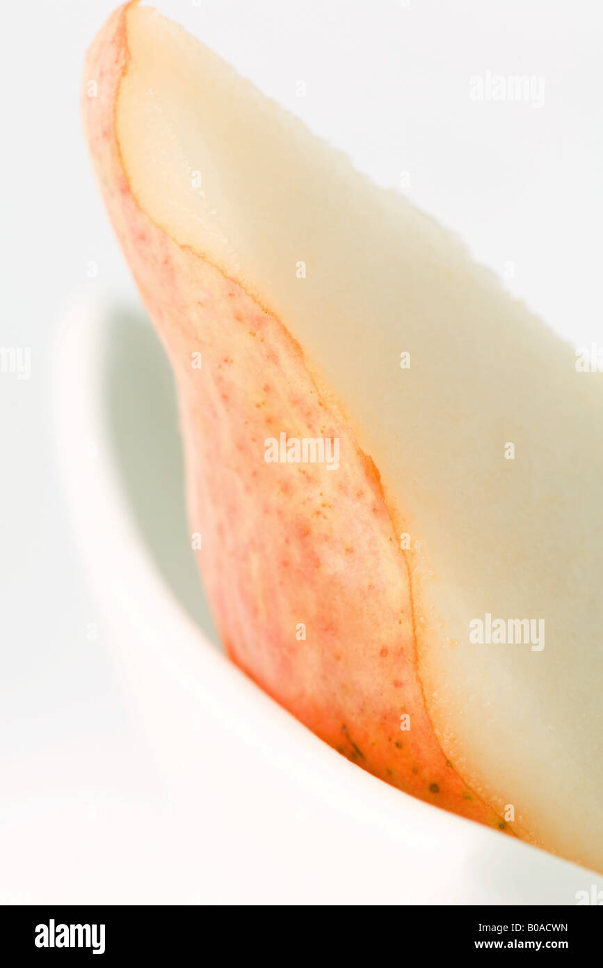 Close up pear fruit slice hi-res stock photography and images - Alamy