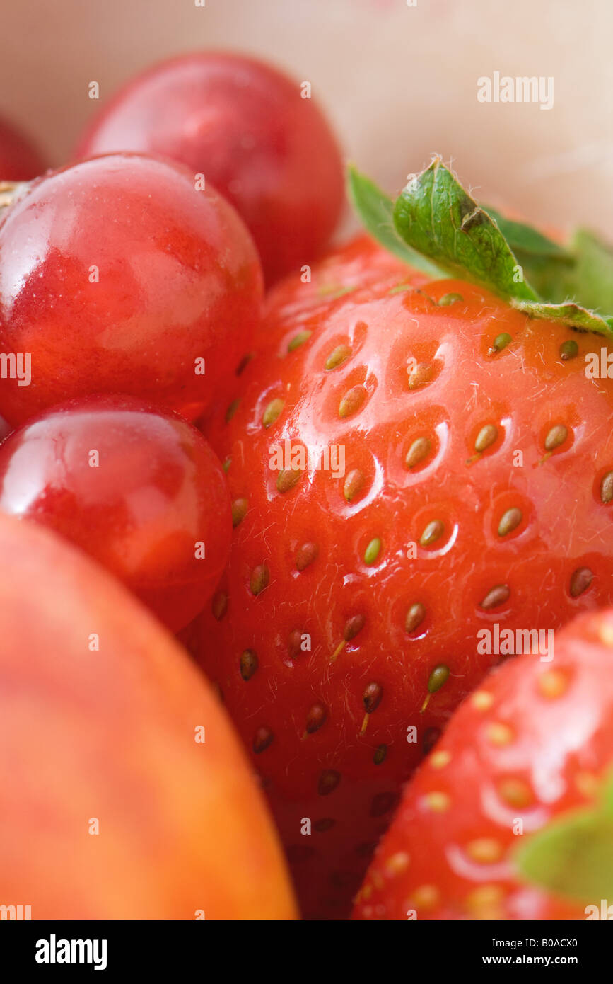 Berries, extreme close-up Stock Photo - Alamy