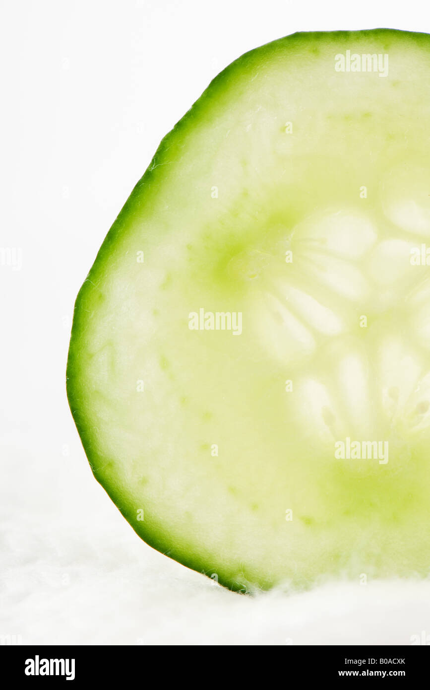 One Cucumber Slice High Resolution Stock Photography and Images - Alamy