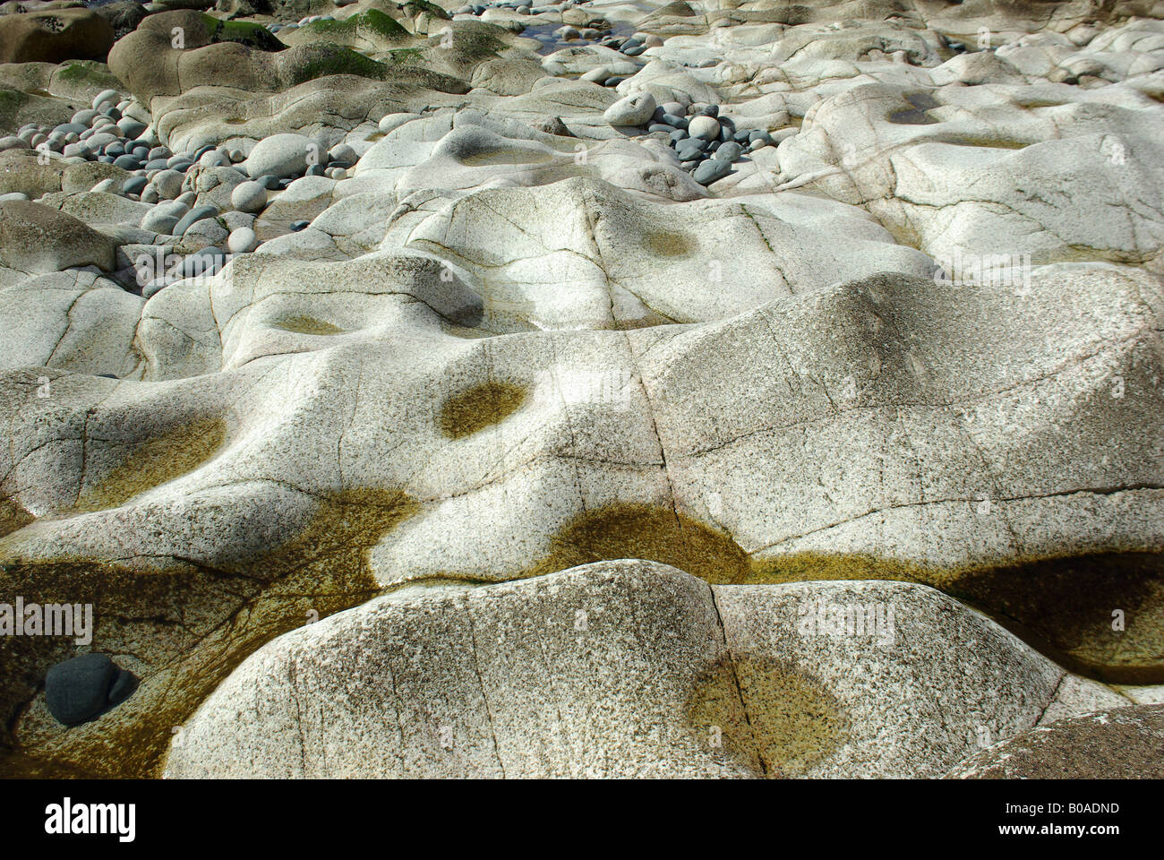 Rock formation Cott Valley Cornwall UK Stock Photo - Alamy