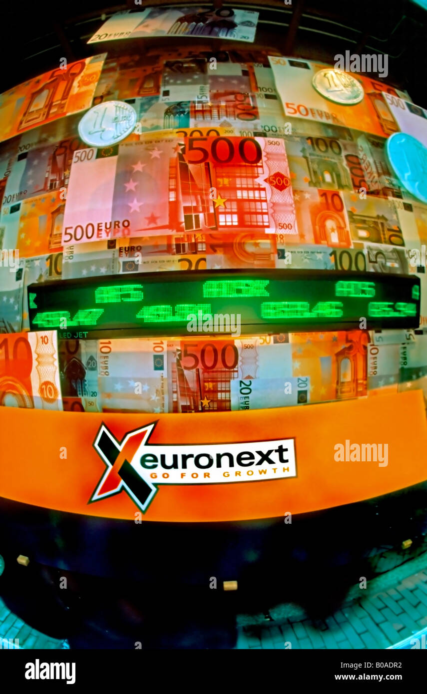 Stock market ticker building hi-res stock photography and images - Alamy