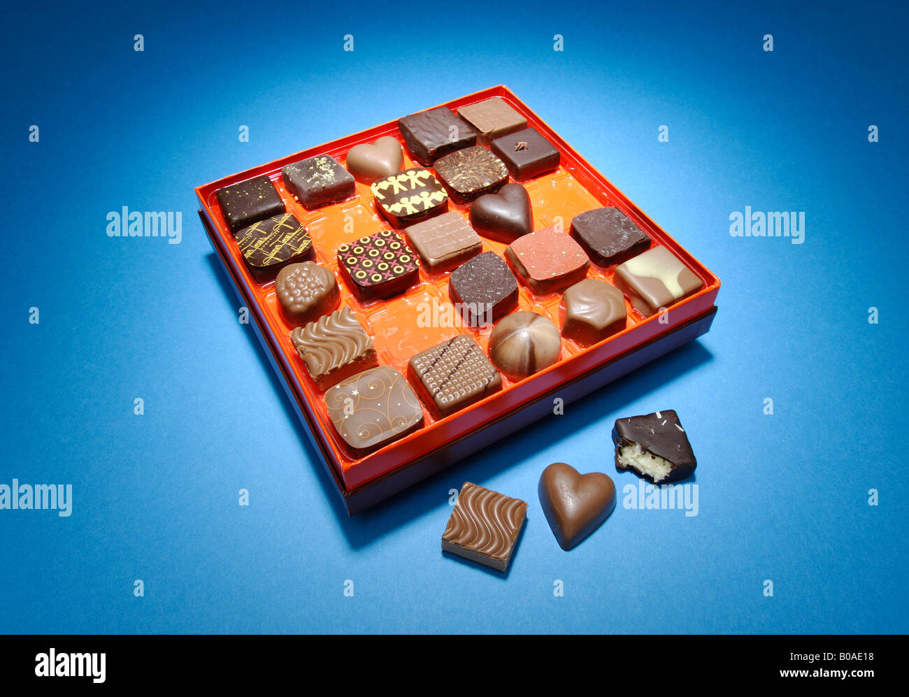 Fancy chocolate box hi-res stock photography and images - Alamy