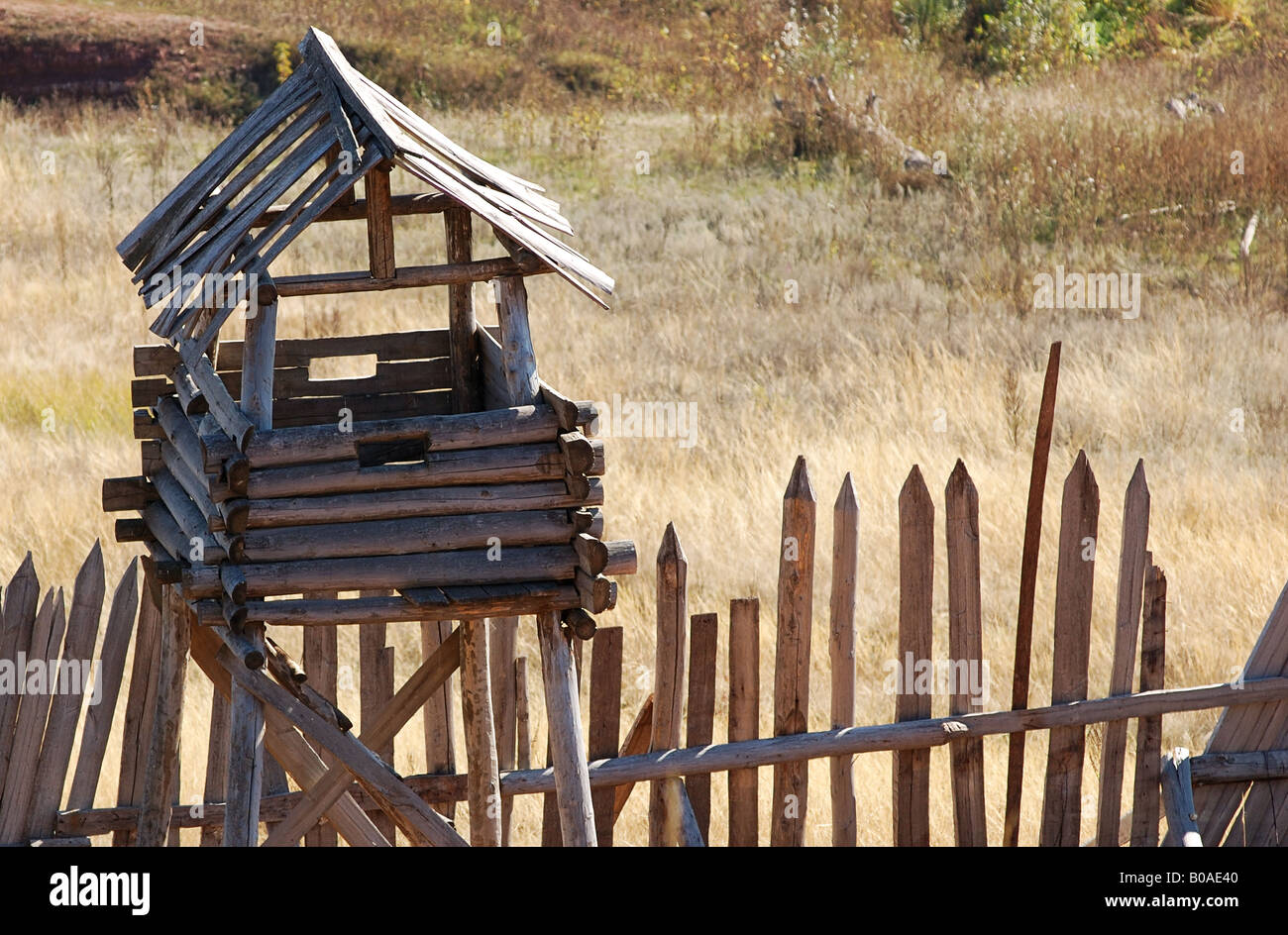 old style guard tower Stock Photo - Alamy