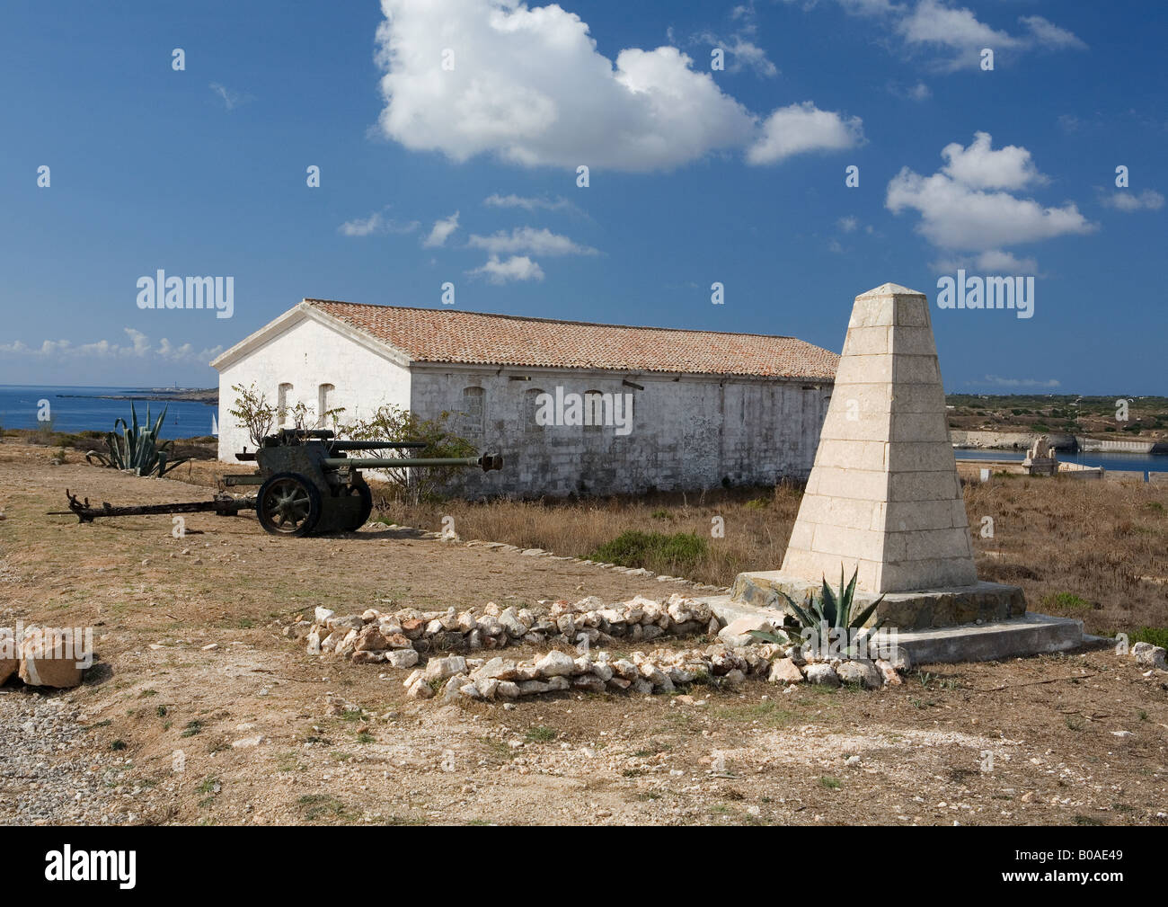 Fortress Isabel II, La Mola, in the Port of Mahon, Menorca, Balearic ...