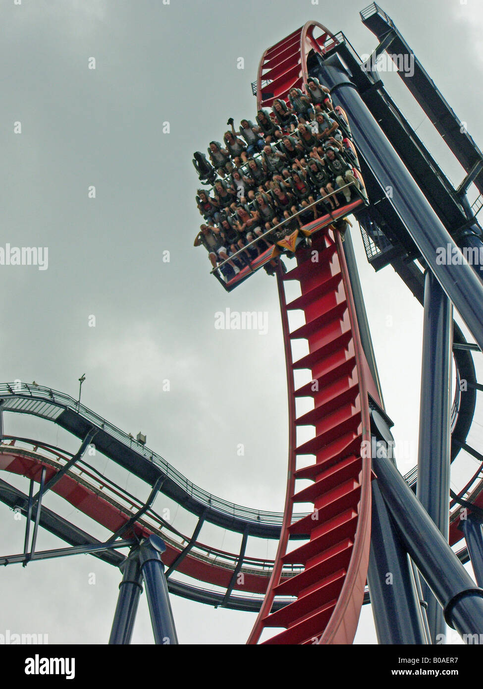 Coaster riders hi-res stock photography and images - Alamy