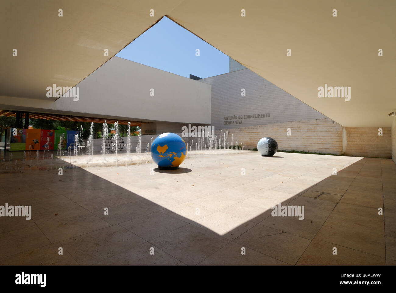 Lisbon. Portugal. Pavilhao do Conhecimento Ciencia Viva Knowledge ...