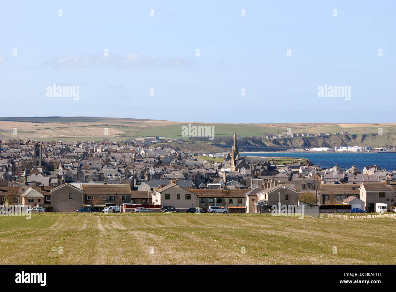 Thurso highlands scotland uk Stock Photo - Alamy