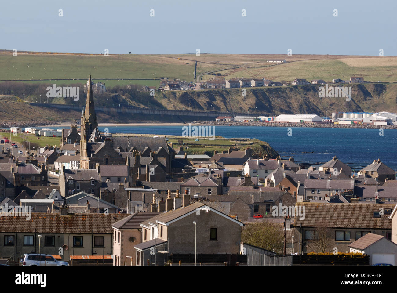 Thurso highlands scotland uk Stock Photo - Alamy