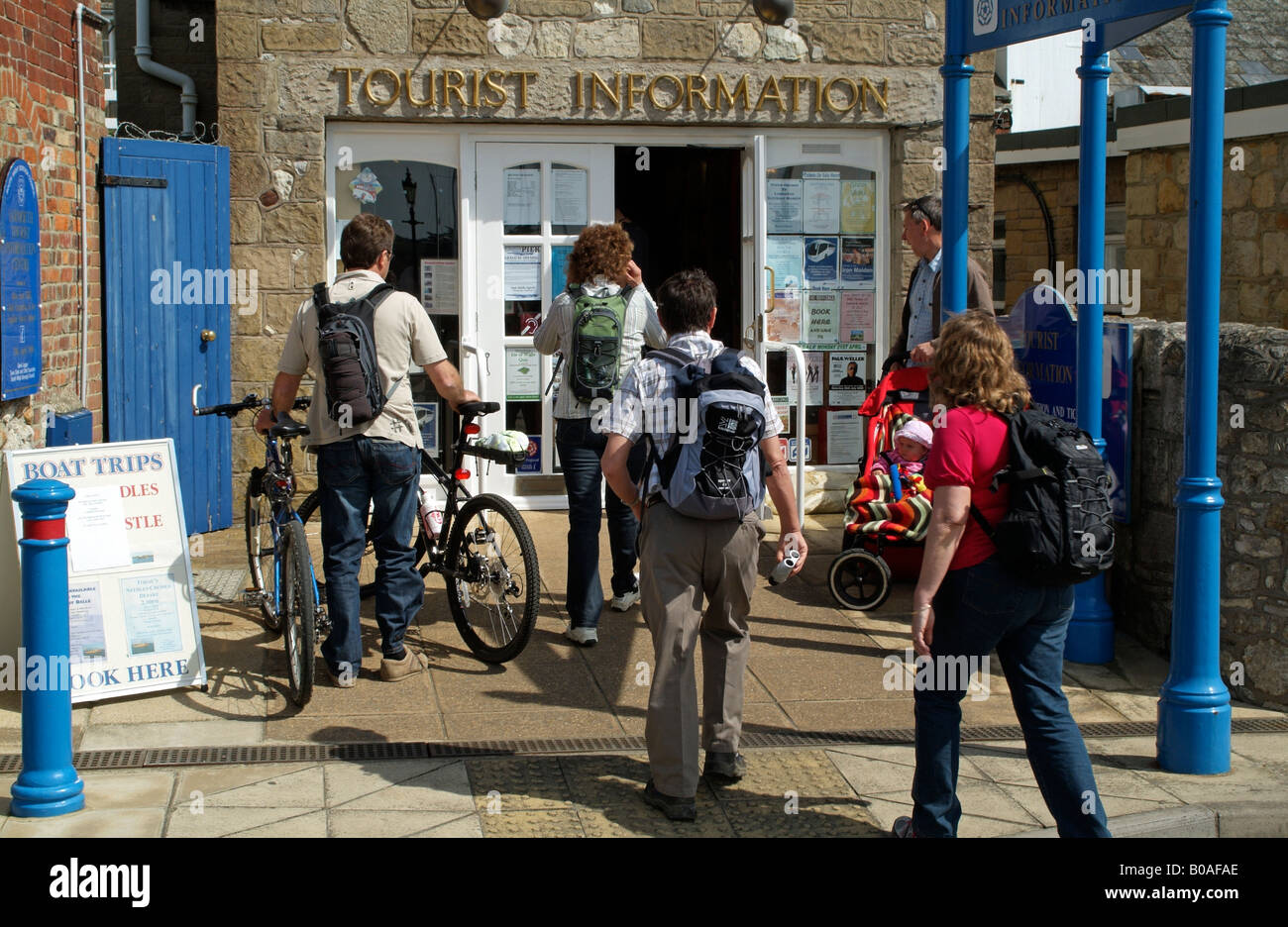 Information and tourism office hi-res stock photography and images - Alamy