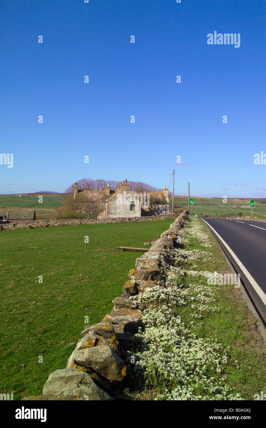 Helmsdale A9 highland scotland Stock Photo - Alamy
