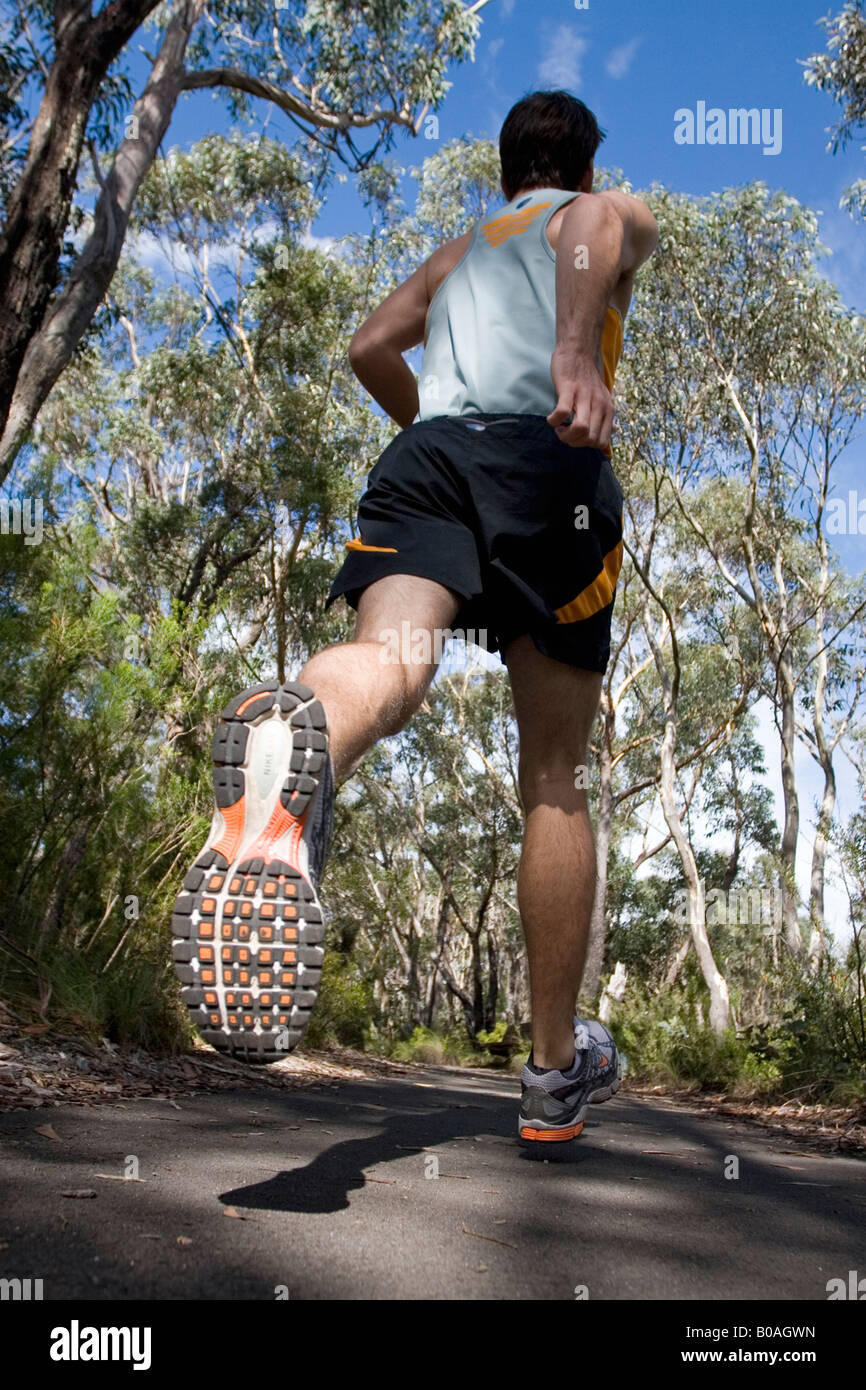 Male running trainers hi-res stock photography and images - Alamy